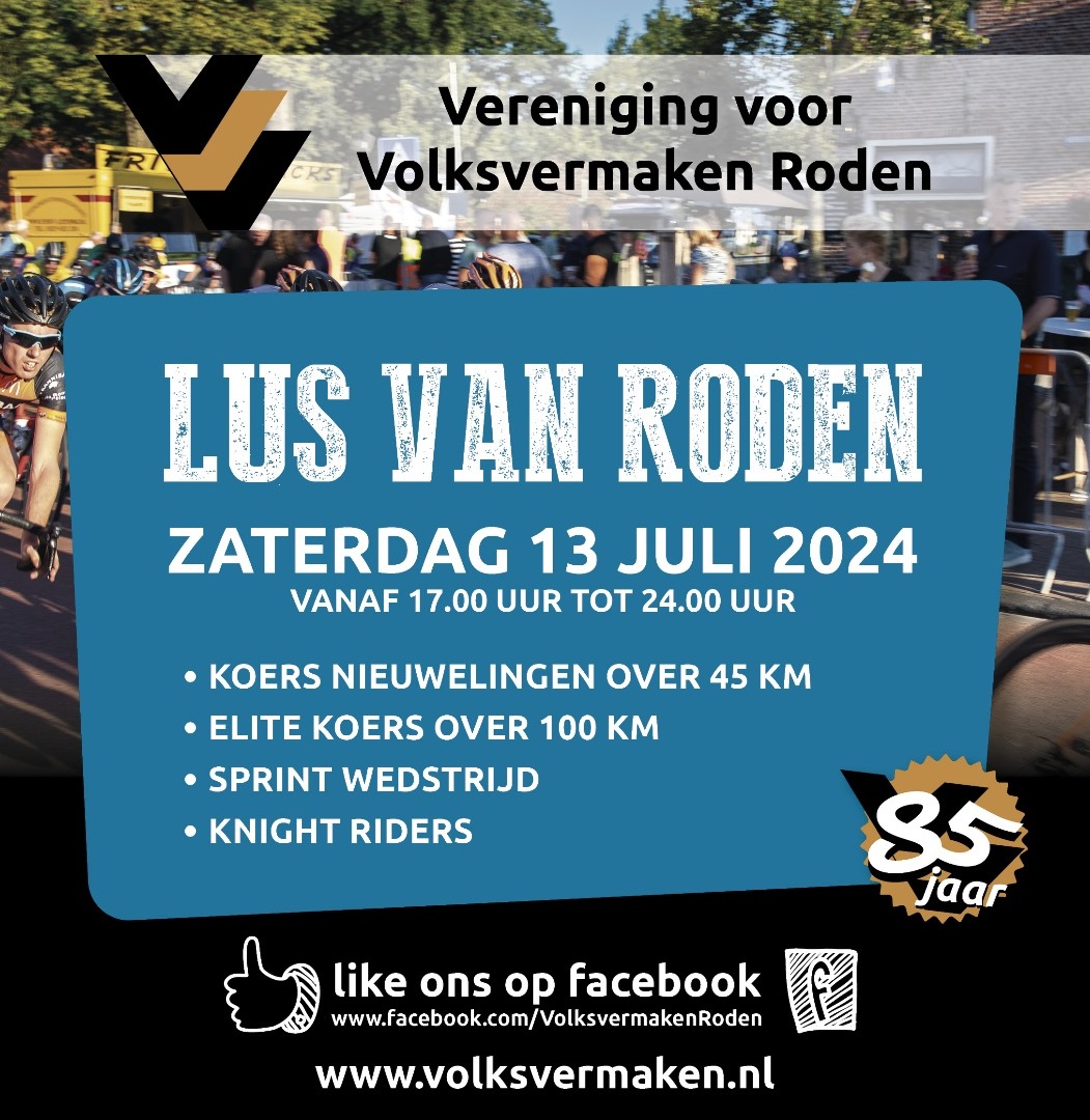 52e Lus van Roden | Vereniging voor Volksvermaken Roden